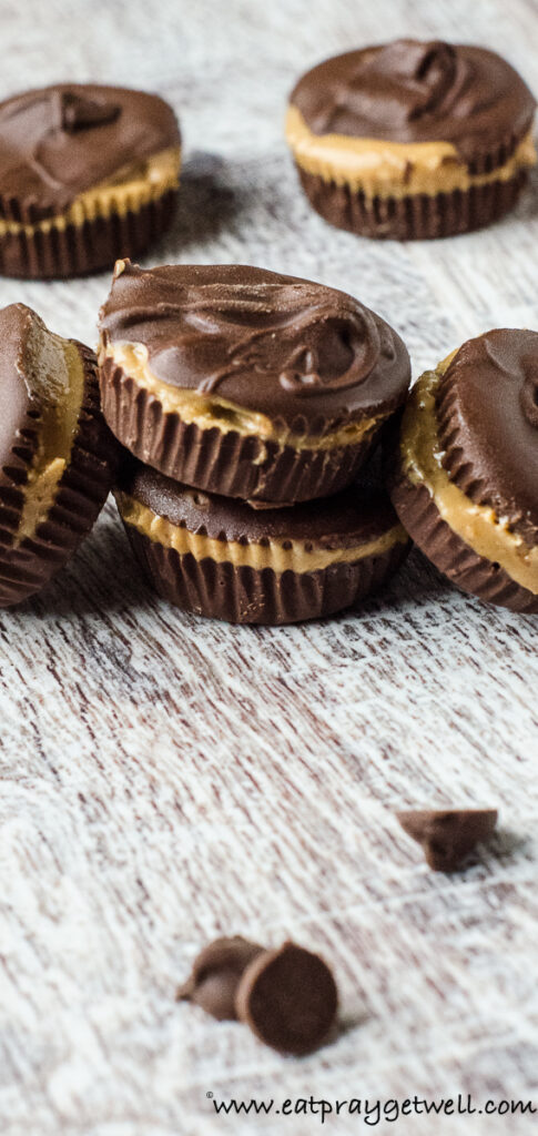 2 Ingredient "Reeses Cups" - Eat Pray Get Well